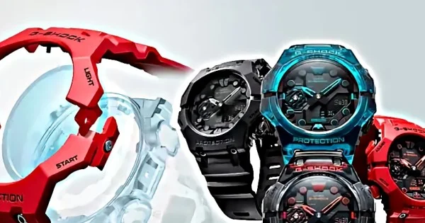 G-SHOCK with Integrated Bezel and Band Construction