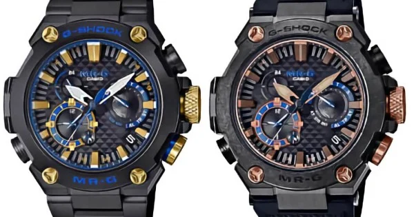 New MRG G-Shocks inspired by the traditional Japanese kachi-iro