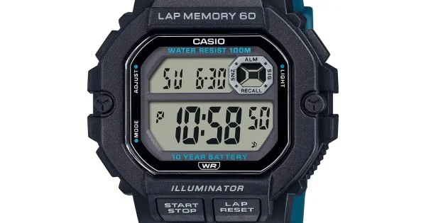 CASIO WATCHES NEW ZEALAND | WS1400H-3A Casio 60 Lap Memory Sports Watch ...