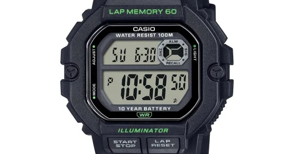 CASIO WATCHES NEW ZEALAND | WS1400H-1A Casio 60 Lap Memory Watch RRP ...