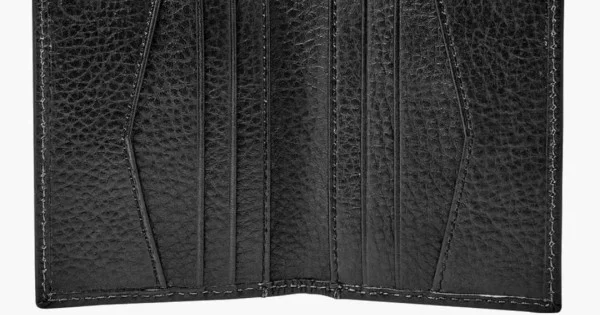 Richard Card Case Bifold - ML3992001 | Black Leather Wallet with Card ...