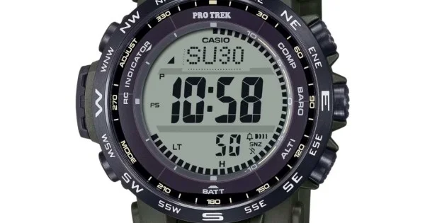 PRW35Y-3B Casio Pro Trek | Adventure-Ready Triple Sensor Watch | Buy ...