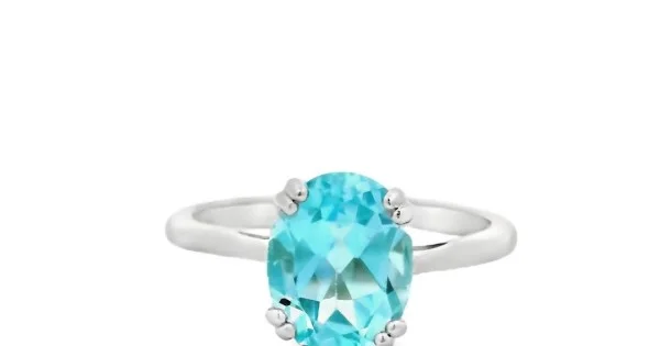 Sterling Silver Blue Topaz Ring NZ | Christies Jewellery & Watches