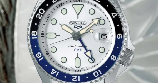 SSK033 Seiko 5 Sports GMT Navigator Watch – Durable, Stylish, and ...