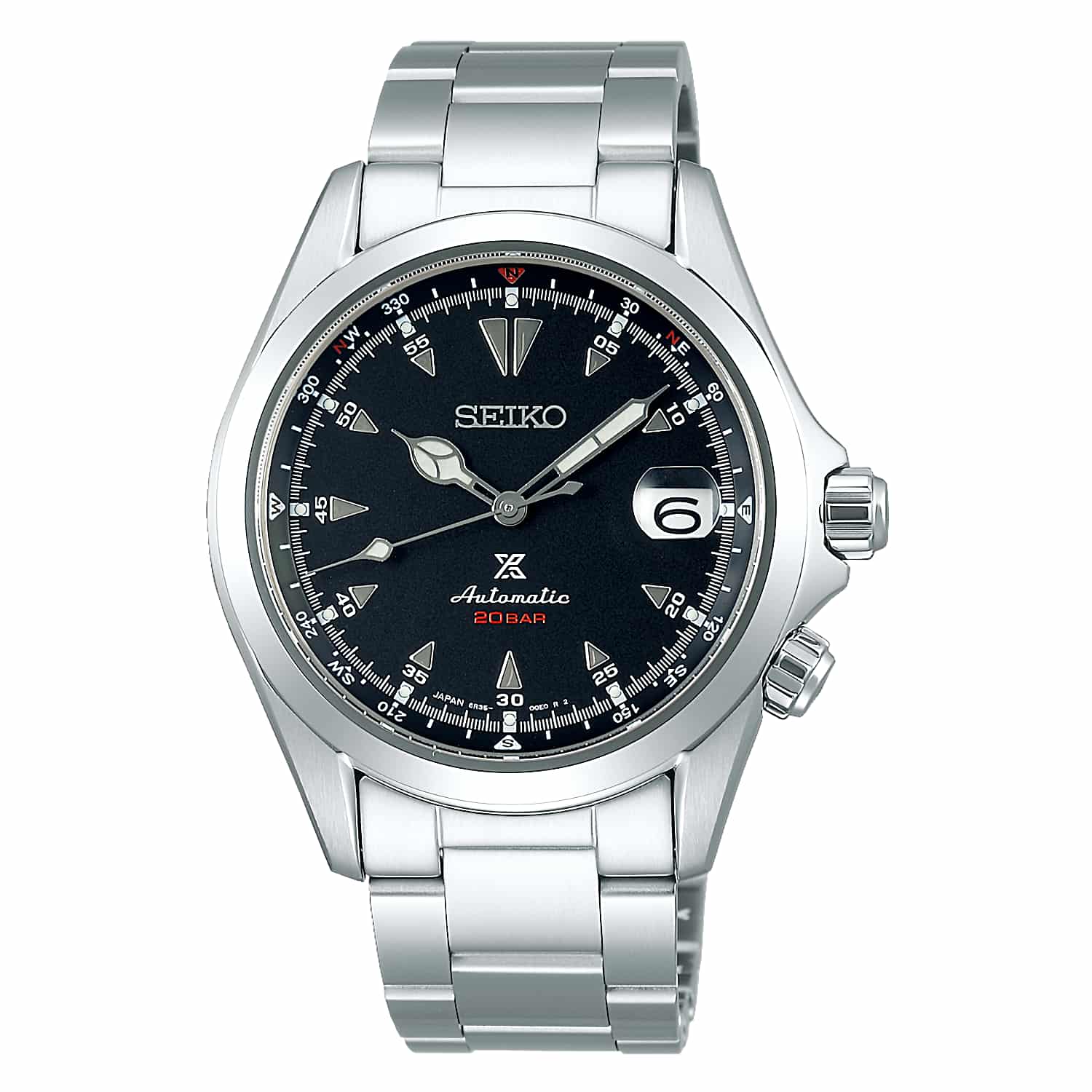 SEIKO NEW ZEALAND | SPB117J1 SEIKO Prospex Alpinist Sharks Tooth Black ...