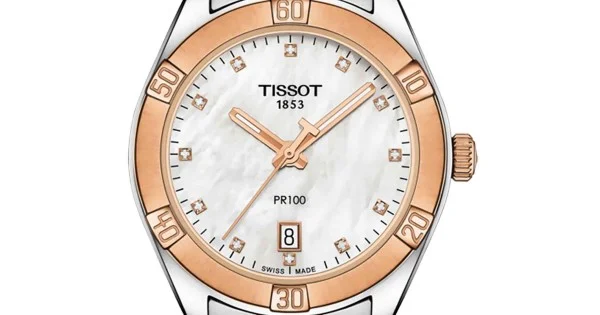 TISSOT WATCHES NEW ZEALAND | TISSOT PR 100 Diamond Sport Chic T101.910 ...